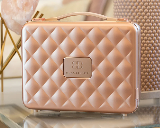The Beautifect Box | Gold Limited Edition | A Makeup Vanity With LED Mirror