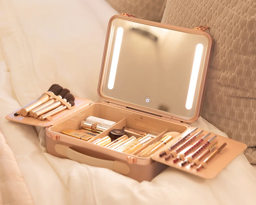 The Beautifect Box | Gold Limited Edition | A Makeup Vanity With LED Mirror