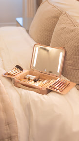 The Beautifect Box | Gold Limited Edition | A Makeup Vanity With LED Mirror